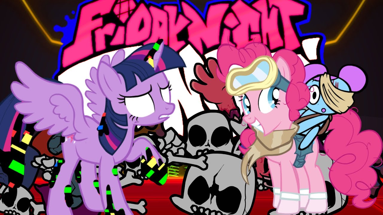 FNF: FRIDAY NIGHT FUNKIN VS DEFEAT BUT TWILIGHT & PINKIE COVER [FNFMOD ...