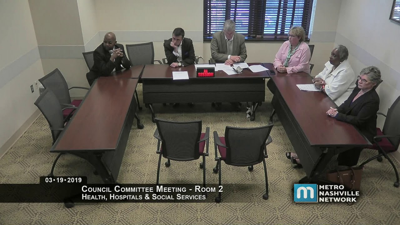 03/19/19 Council Committees: Health, Hospitals, and Social Services ...