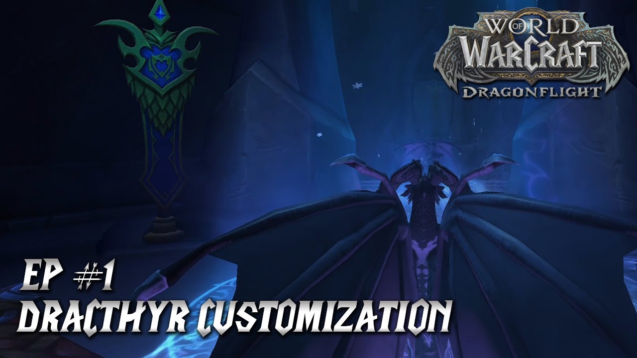 WoW: Dragonflight | Dracthyr Playthrough EP #1 Customization - YouTube