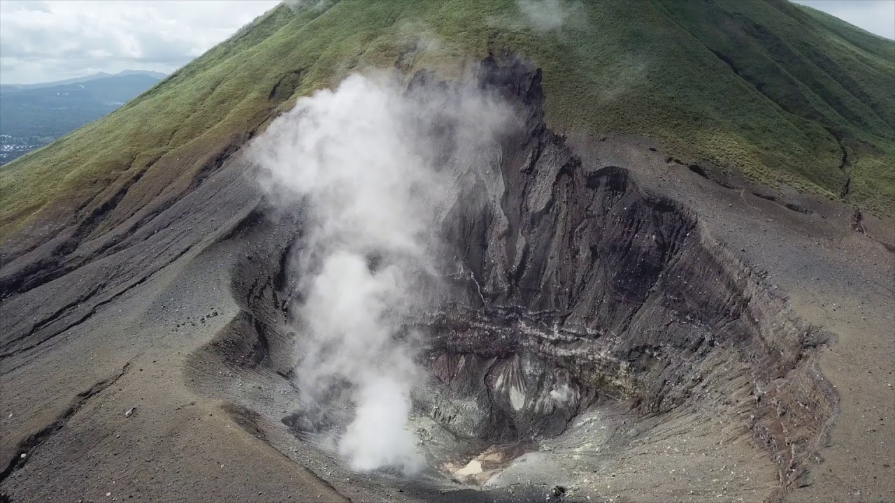Mount Lokon hike - North Sulawesi - Indonesia - YouTube