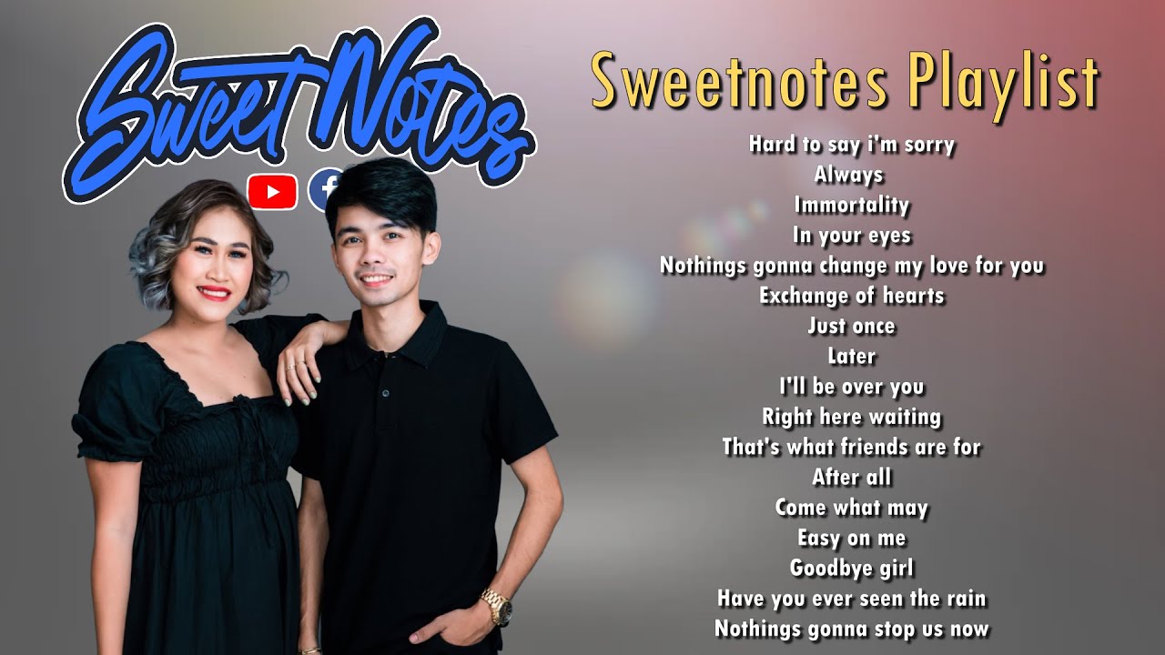 Sweetnotes Playlist Lovesong MIX Nonstop - YouTube