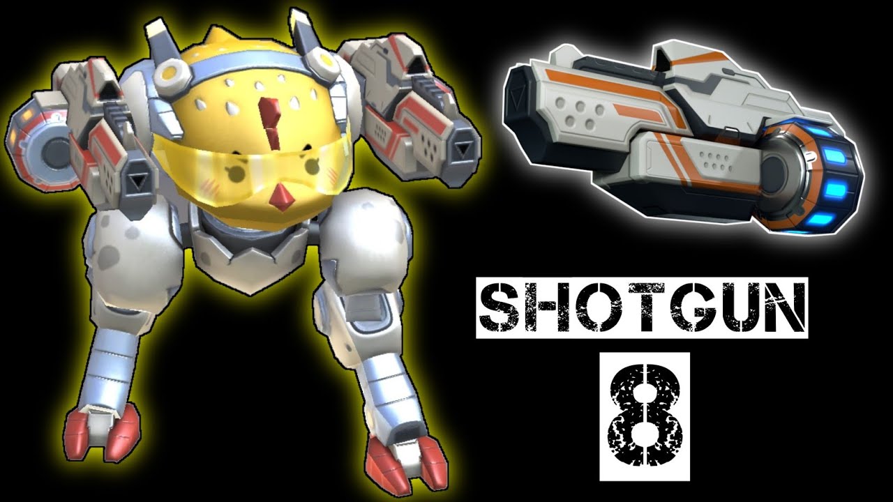 LANCER with SHOTGUN 8 , Mech Arena gameplay - YouTube