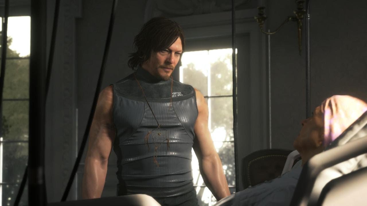 DEATH STRANDING PS5 gameplay with hd cable - YouTube