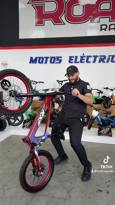 Bici eléctrica RXF EVO RACING😱⚡️ La mejor bici eléctrica de 20” en motosapollo.com #motosapollo ...