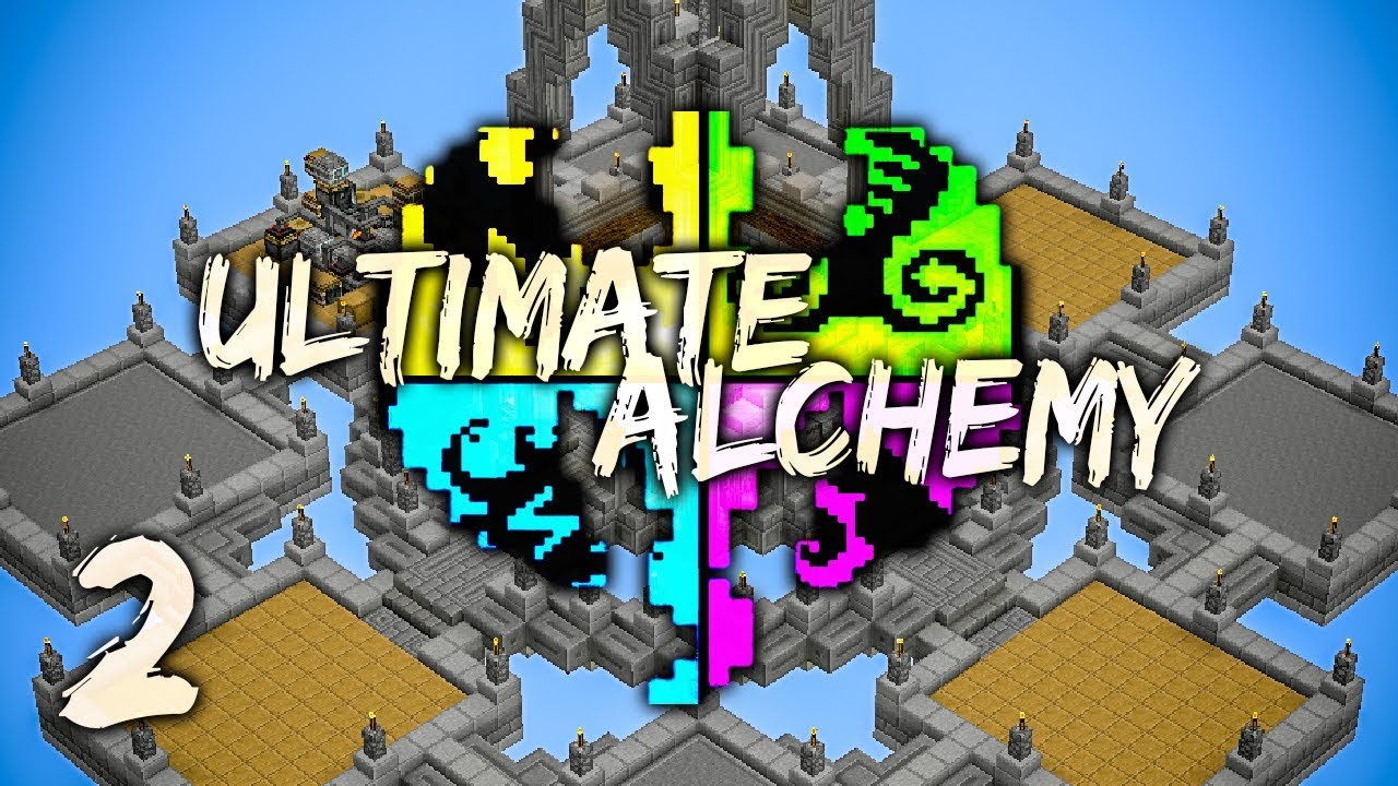 Ultimate Alchemy Minecraft Modpack Ep. 2 Base Timelapse - YouTube