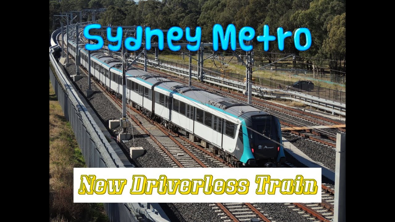 A Day on the Sydney Metro - New Driverless Train, 31st May 2019 - YouTube