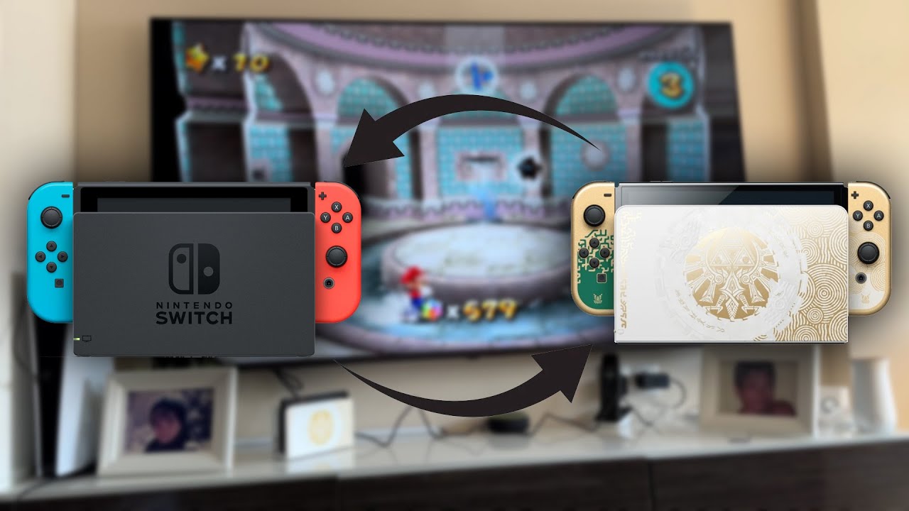 MOD Nintendo Switch - Zelda Tears Of The Kingdom Edition - YouTube