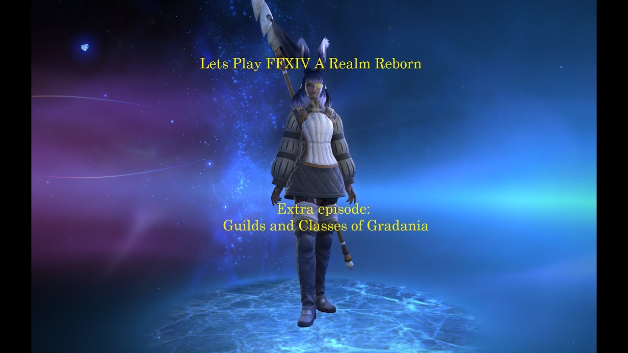 FFXIV Guilds and Classes of Gridania - YouTube