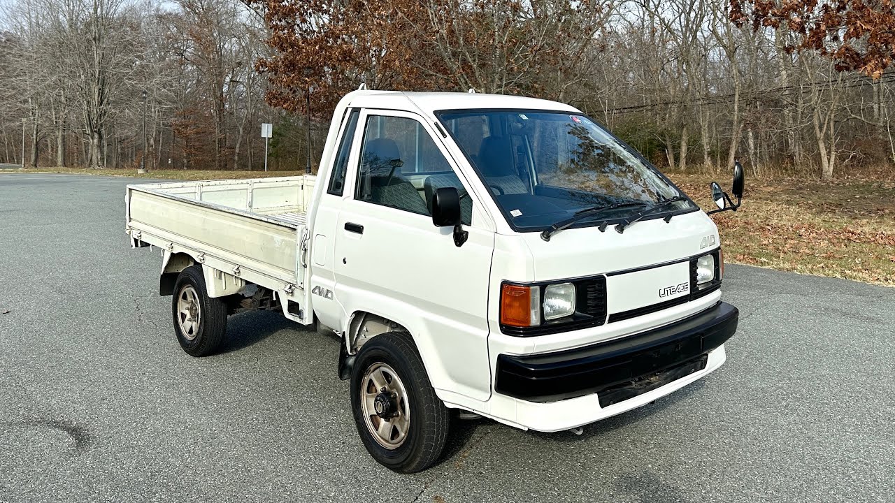 1995 TOYOTA LITEACE YM65 - 4WD - LONG BED - JDM - DRIVING VIDEO - YouTube
