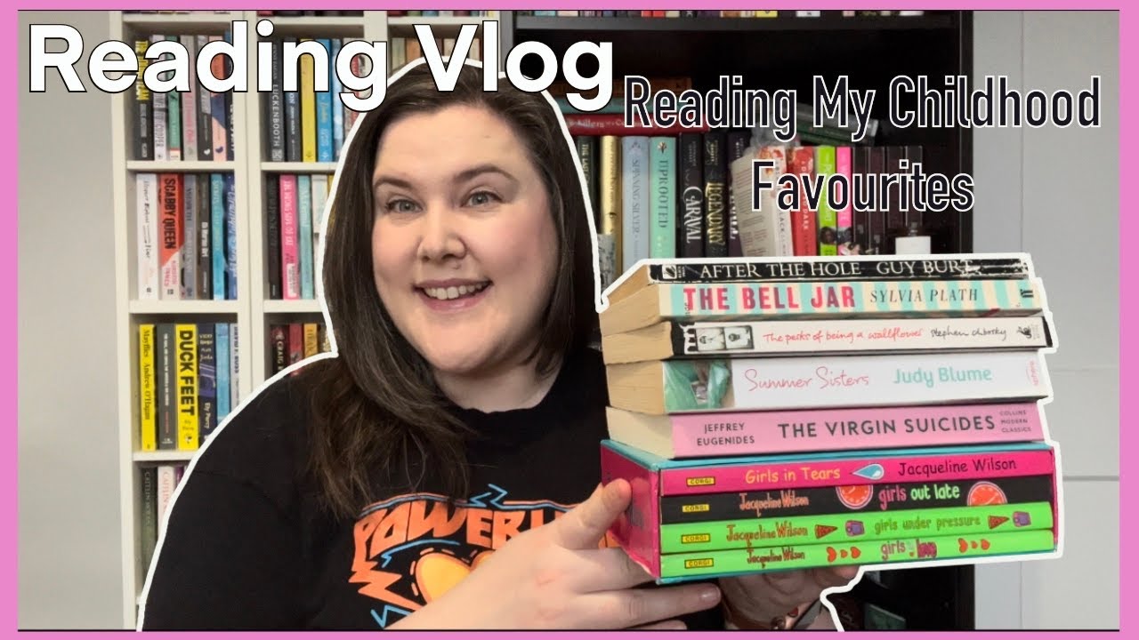 Reading Vlog - Reading My Childhood Favourite Books 💕 Getting Nostalgic ...