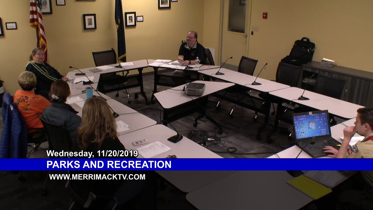 Parks and Recreation Committee: November 20, 2019 - YouTube