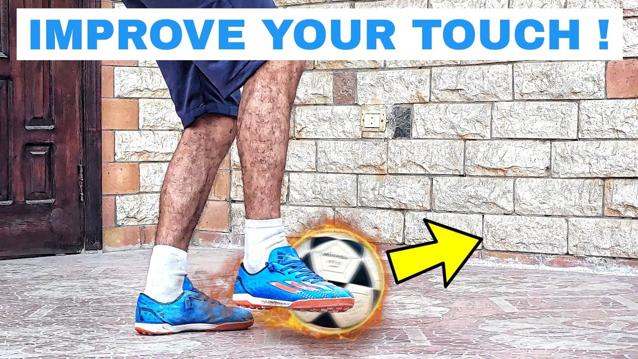 The Best Way To Improve FIRST TOUCH Drills | Learn Football Skills ...