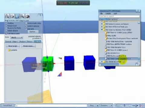 Second Life Object Tinter Gadget - YouTube