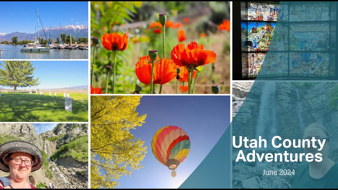 Utah County Adventures - June 2024 - YouTube