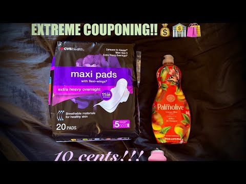 🏦💰EXTREME COUPONING COMMUNITY :: @cvs ExtraCare Card Pads + Dish Detergent :: SAVE Your Money!! 👛🏦