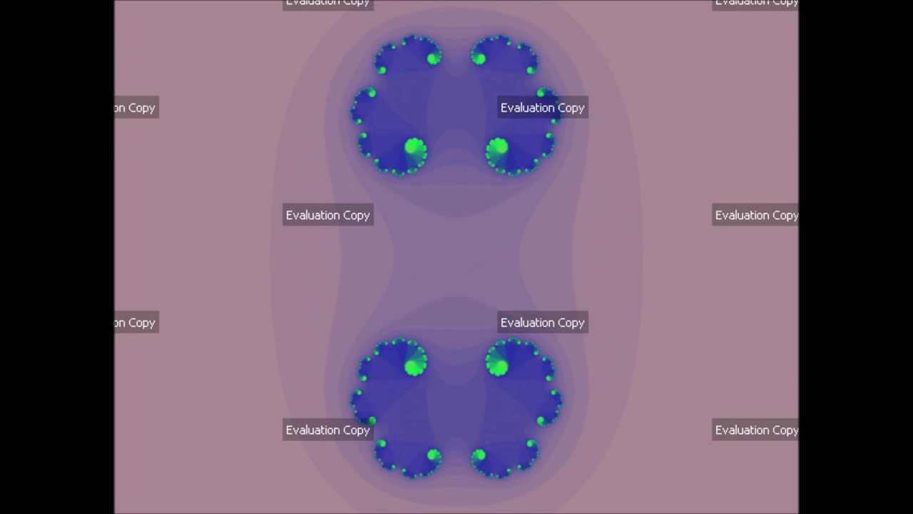 Ultra Fractal 5 - Alternate Julia Morph - YouTube