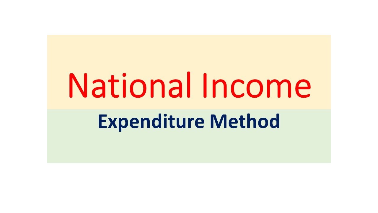Expenditure Method of National Income(PGT, UGCNET, COMMERCE, MANAGEMENT ...