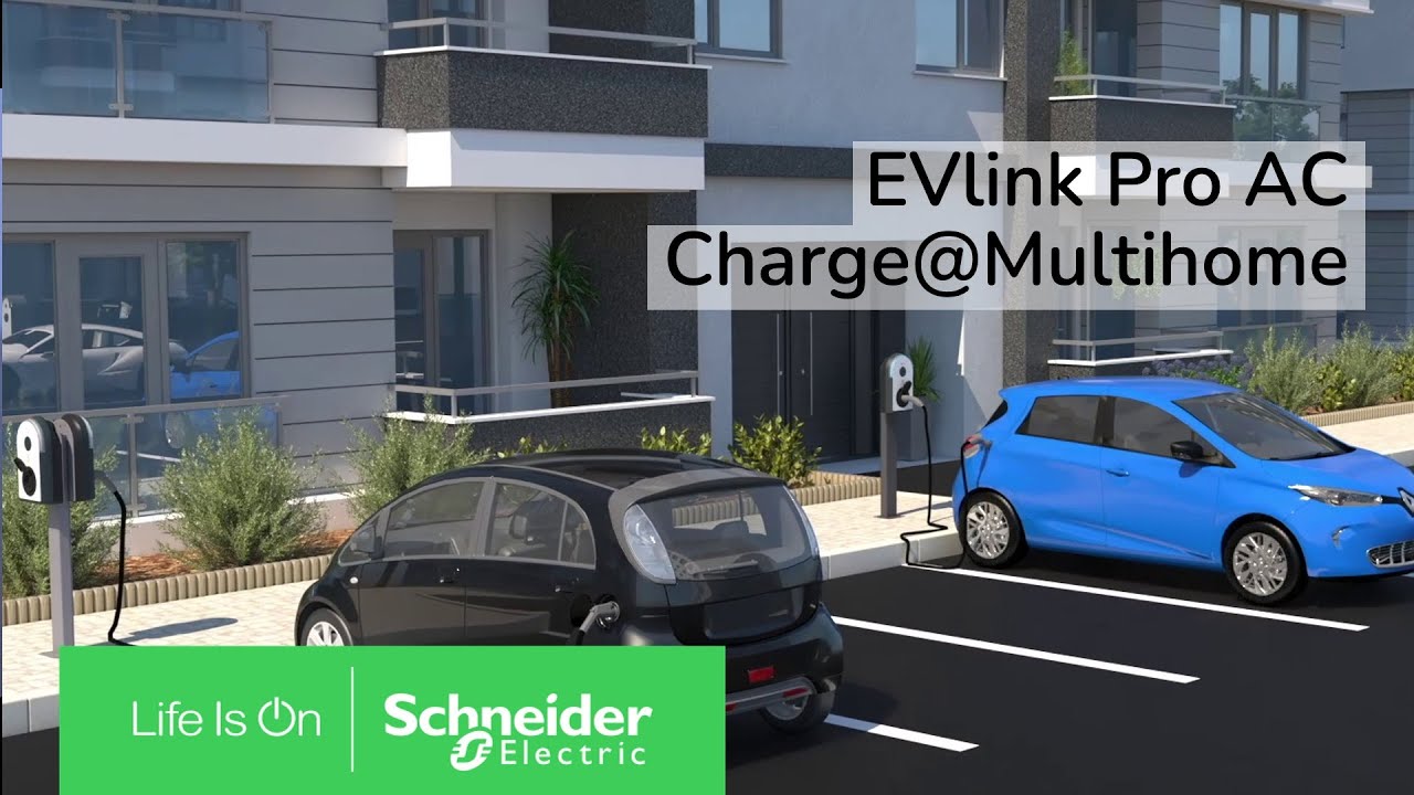 EVlink Pro AC Charge@Multihome | Schneider Electric - YouTube