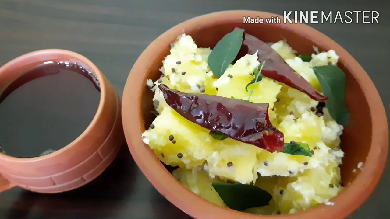 Kerala Style Kilangu Recipe In Tamil - YouTube