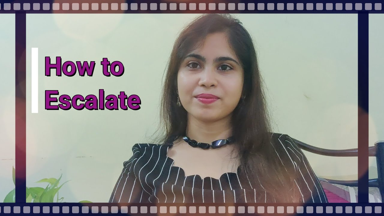 How to Escalate Something - YouTube