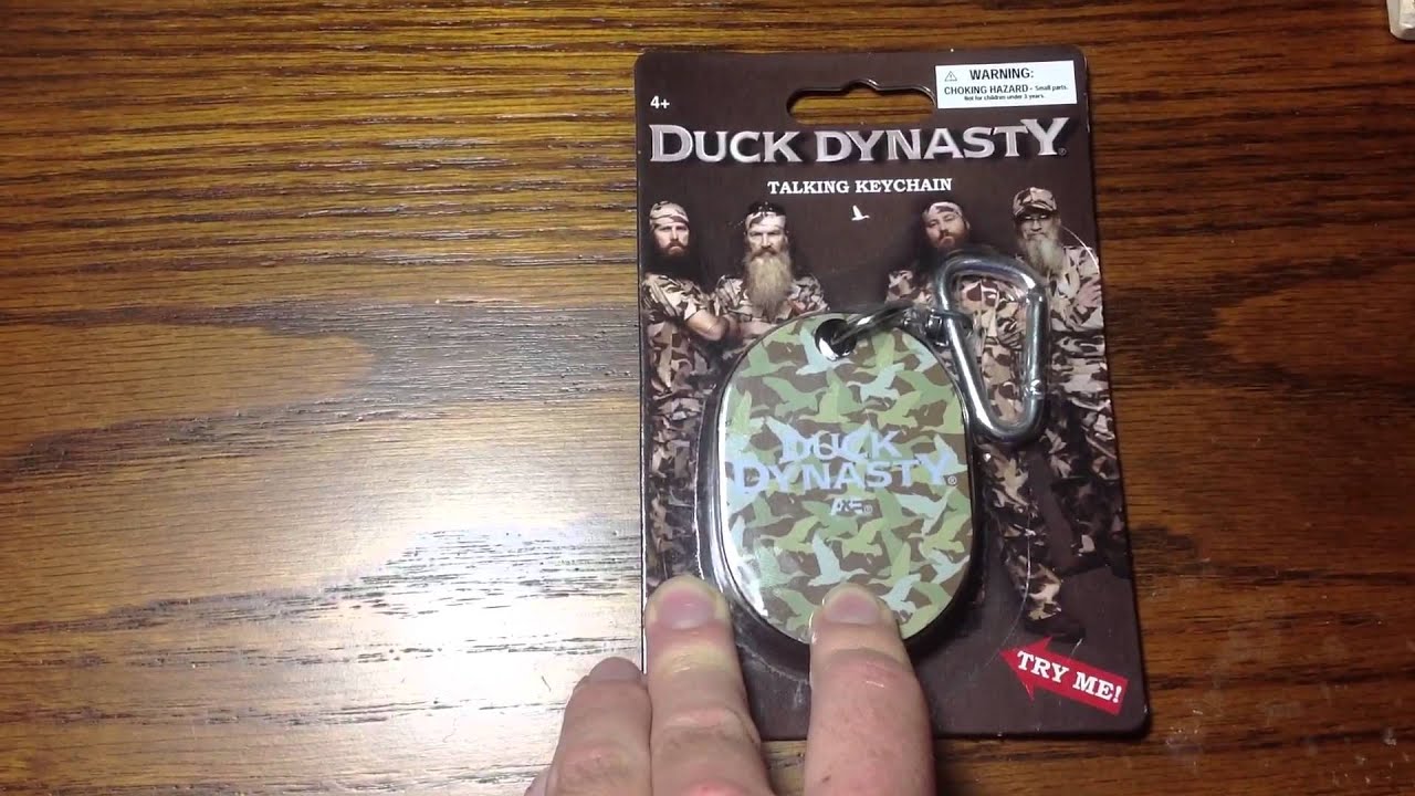 Duck Dynasty talking keychain - YouTube