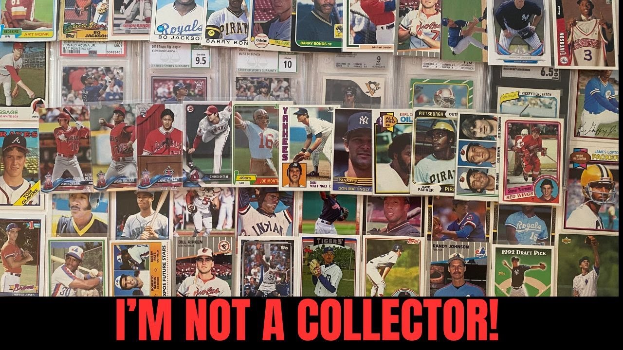 I'M NOT A COLLECTOR AND BAD FOR THE HOBBY - YouTube