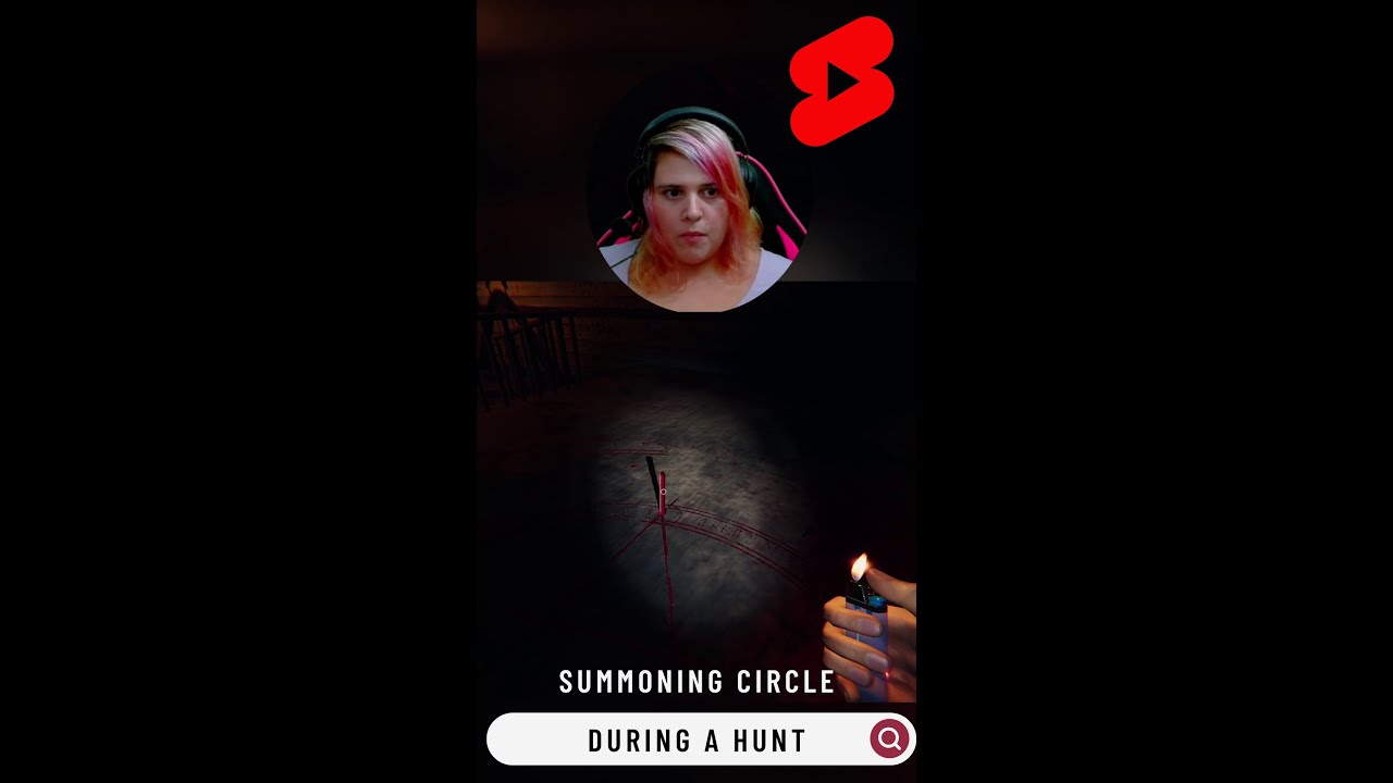 Summoning circle during a hunt - Phasmophobia tips - YouTube