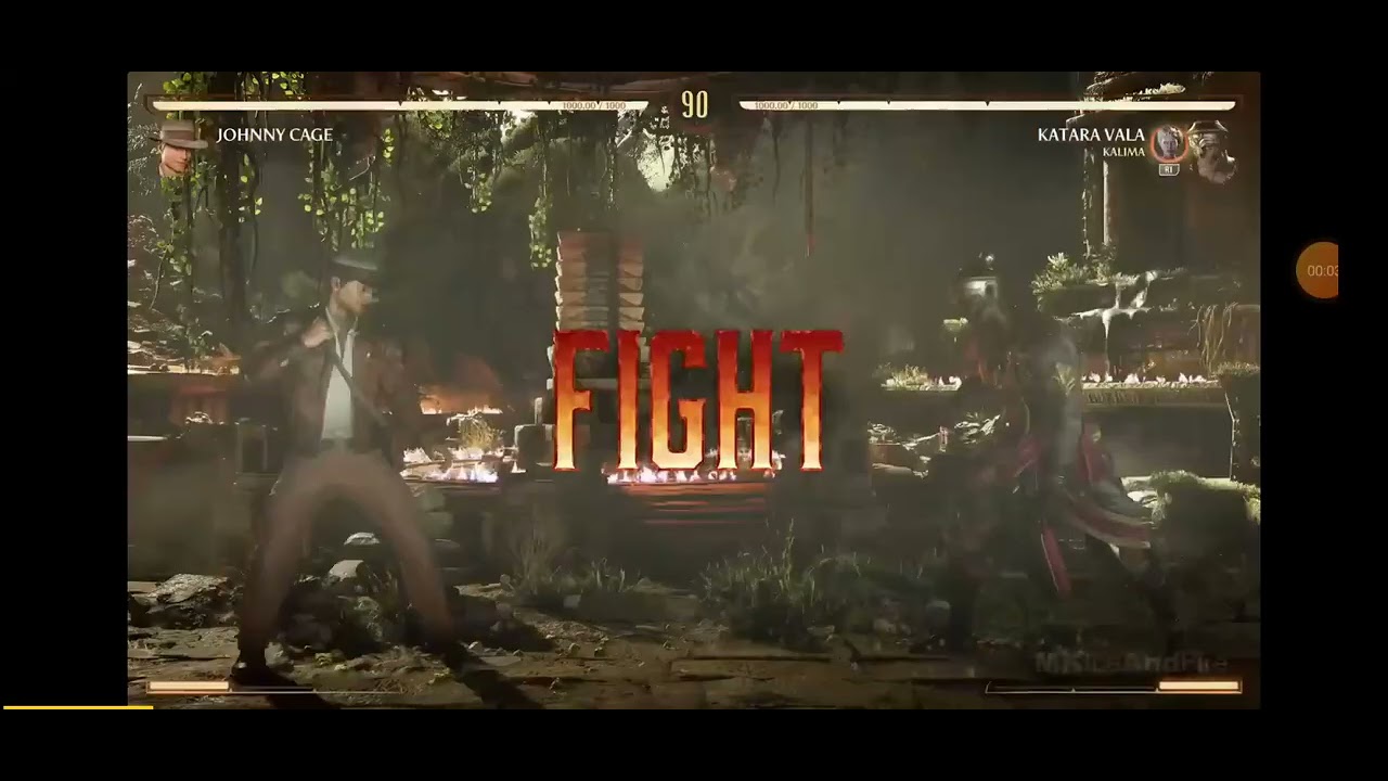 Mortal Kombat 1 Gameplay Johnny Cage Vs Katara Vala High Level MK1 ...