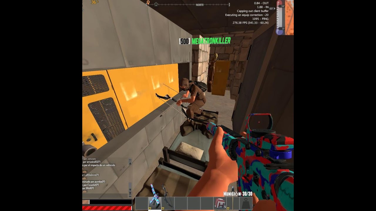 hurtworld v2 // VIPNEWYORK01 // Full PvP #19 // AR15 // AWM // server ...
