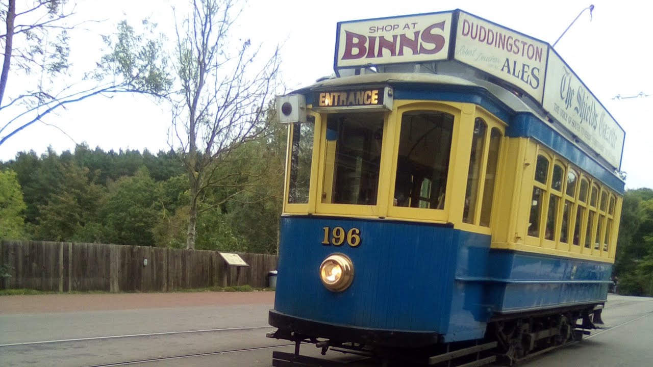 POV on Tram 196 at Beamish - YouTube