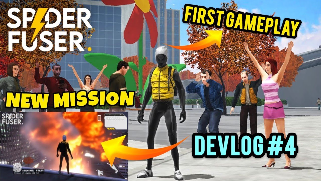 Spider-Fuser Fan Game: New Gameplay Leak 😲 You Have To See! DevLog #4 ...