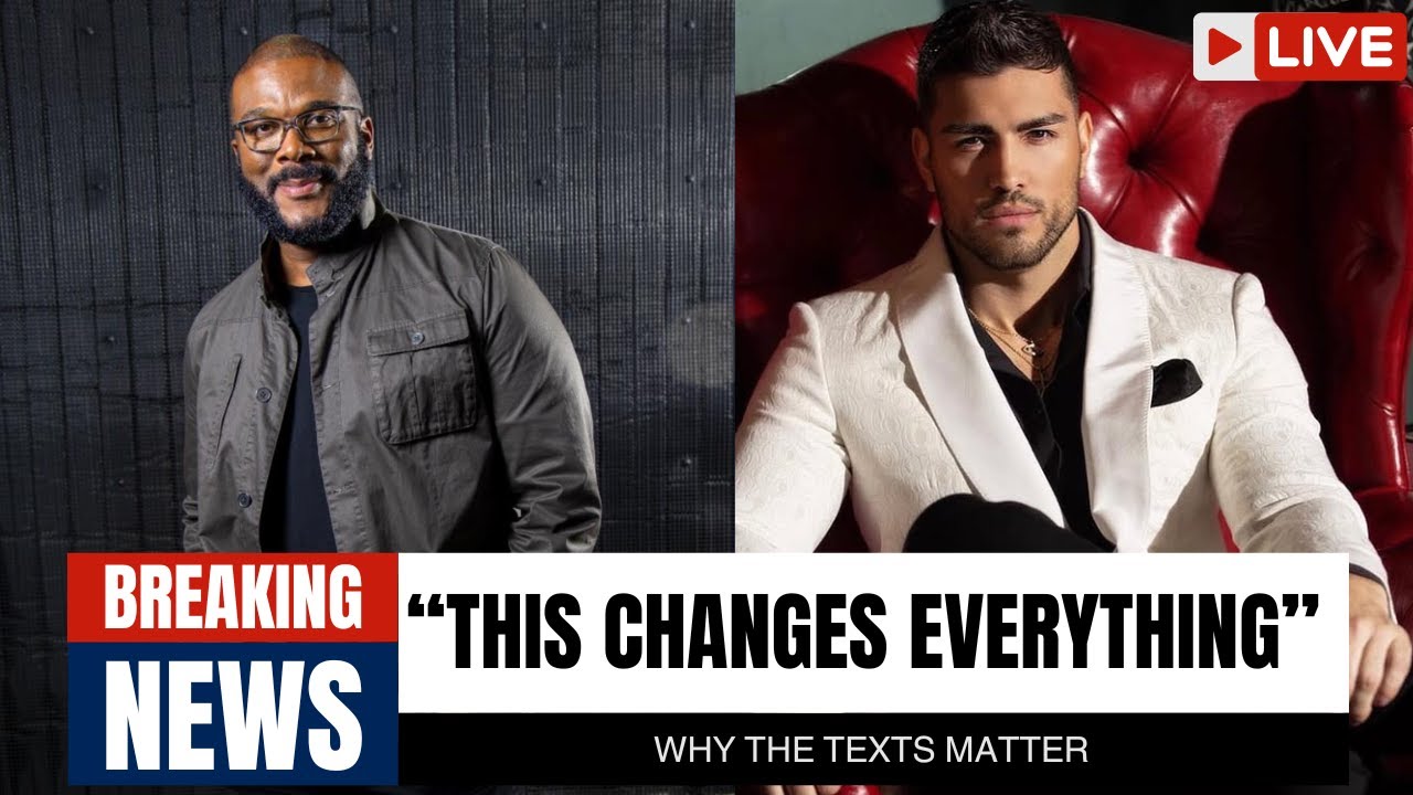 New Tyler Perry Texts Spark BACKLASH as Accuser Responds - YouTube