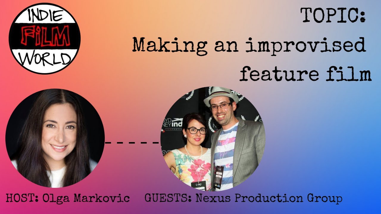 Thinking of making an improvised film? You should watch this interview ...