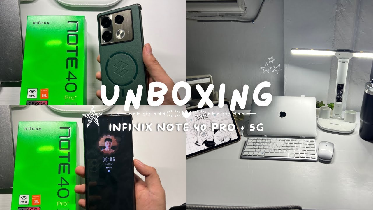 Unboxing Infinix Note 40 Pro + 5G - YouTube