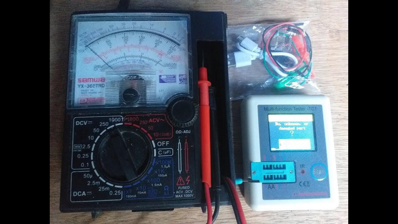 BEST TESTER, ESR TESTER,, MULTI-FUNCTION MULTIMETER - YouTube