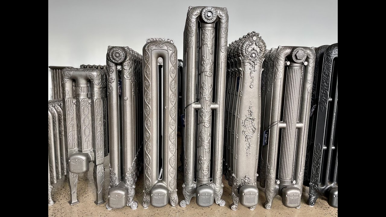 Cast Iron Radiator Restoration by ECORAD - YouTube