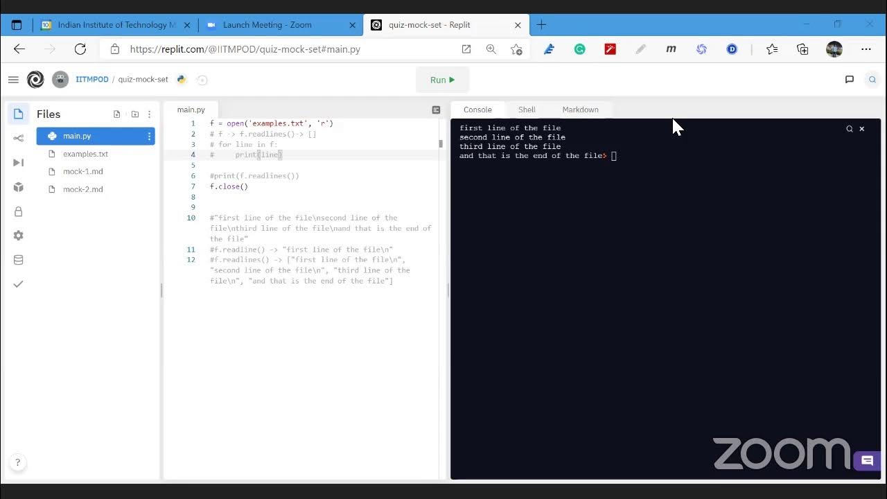 Revision Session - Python - YouTube
