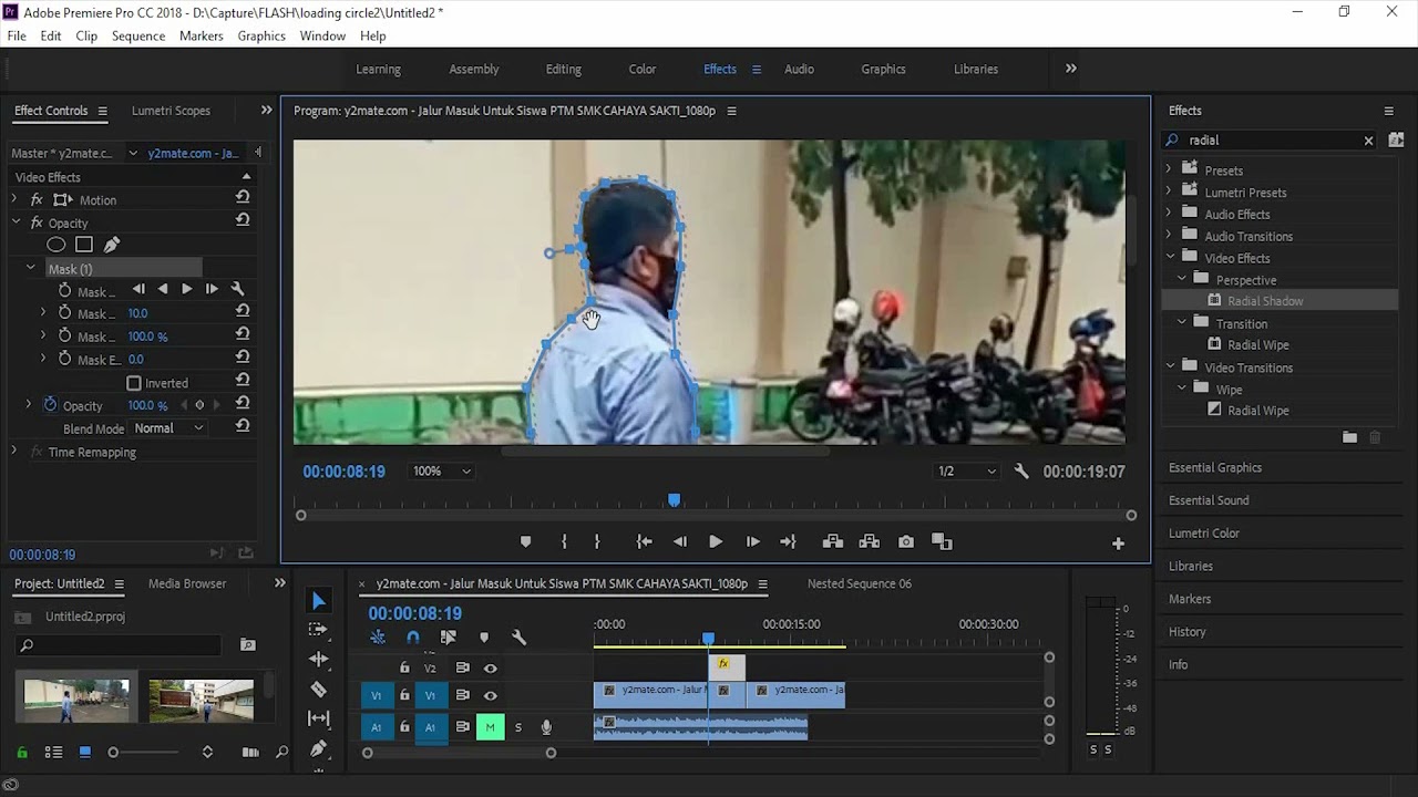 Cara Edit Video Freeze / Pause / Stop - Adobe Premiere Pro - YouTube