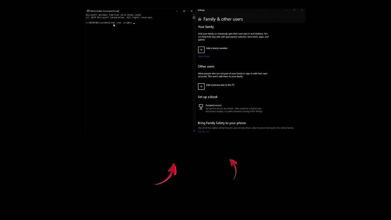 Make User In Command Prompt YouTube Make User In Command Prompt YouTube