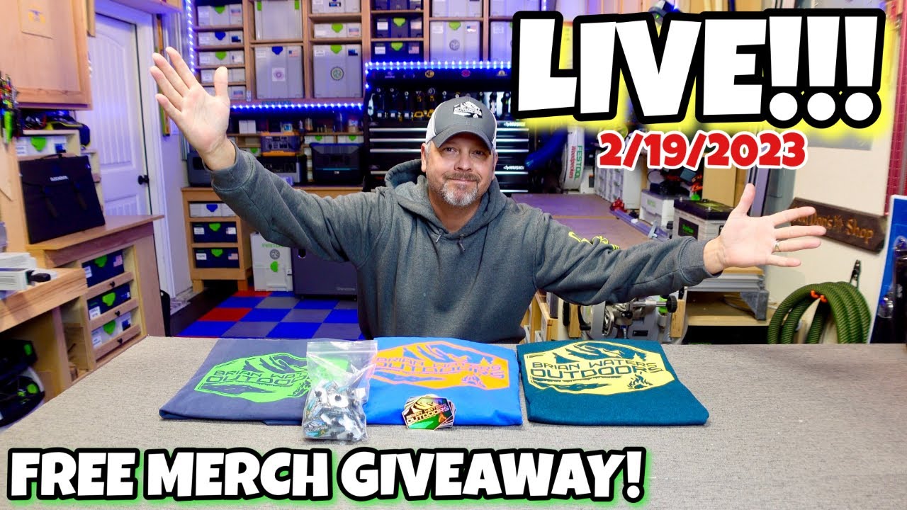 LIVE STEAM! Brian Waters Outdoors - Channel Update and Q&A - YouTube