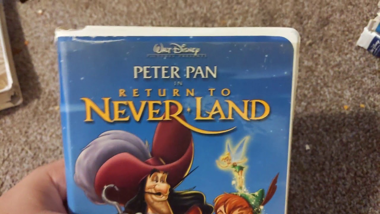 My Walt Disney Clamshell Vhs Collection Part 2 - YouTube