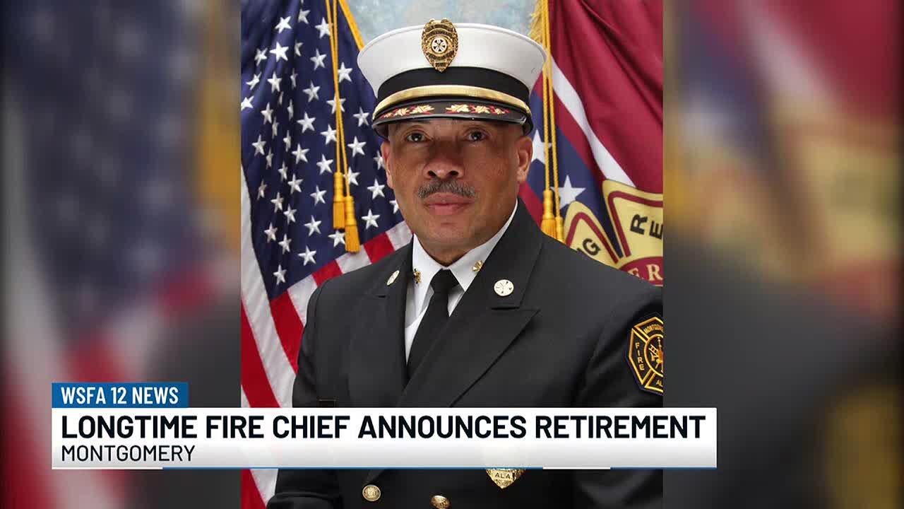 Longtime Montgomery fire chief announces retirement - YouTube
