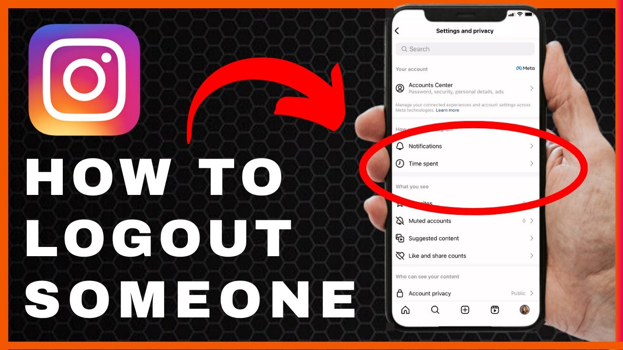 How to Log Someone Out of Your Account on Instagram (Simple) - YouTube