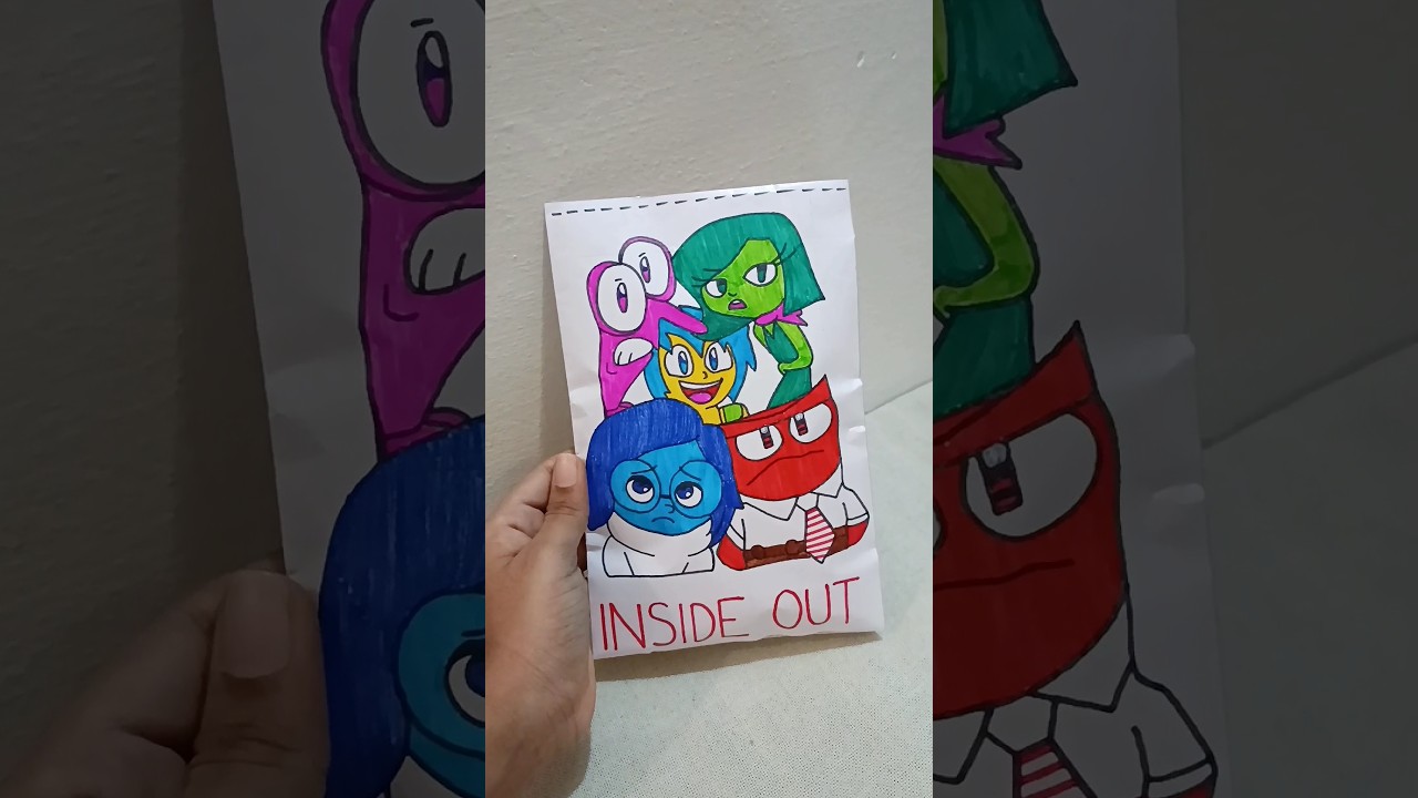 Inside Out characters Blind Bag tutorial 🎀💜 | Sadness | Joy | Anger ...