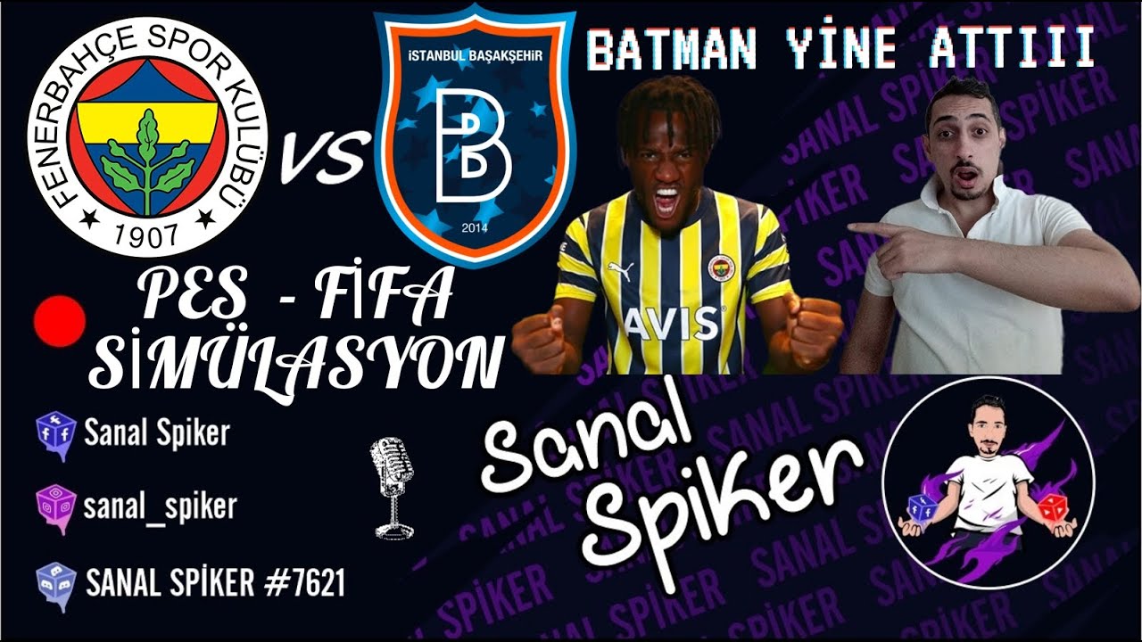FENERBAHÇE - BAŞAKŞEHİR FK / Süper Lig 11. Hafta / BATMAN YİNE ATTIII ...