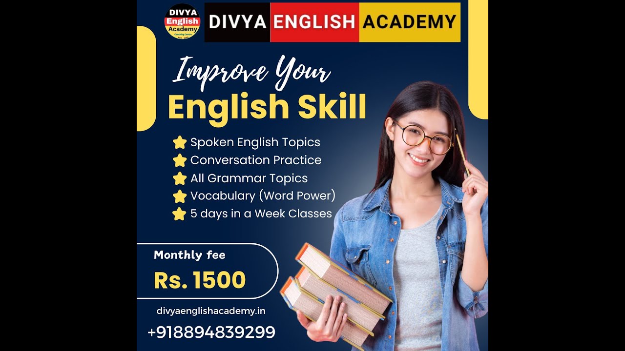 Spoken English Class by Divya English Academy #divyaenglish - YouTube