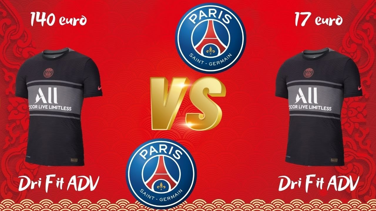 Unboxing + review Paris Saint Germain PSG shirt Nike 21-22 Player Issue ...