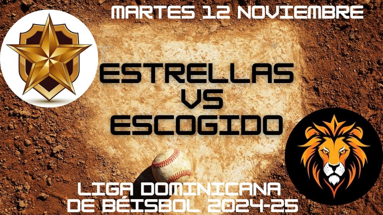 🔴 EN VIVO : LEONES DEL ESCOGIDO VS ESTRELLAS ORIENTALES ⚾ MARTES 12 ...