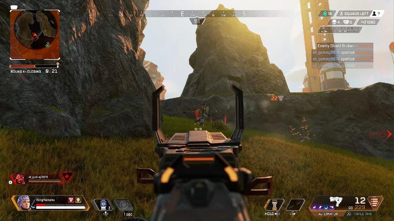 Apex Legends the tense battle - YouTube