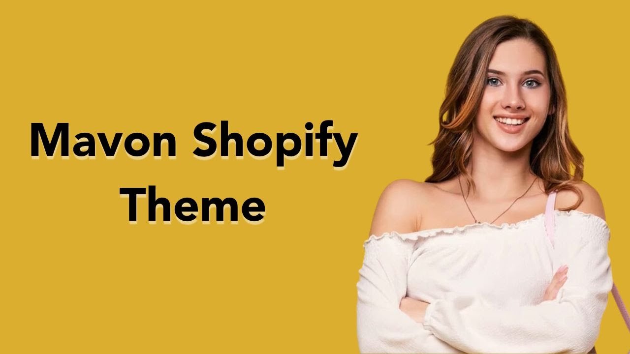 Mavon Shopify Theme | Premium Shopify Theme - YouTube